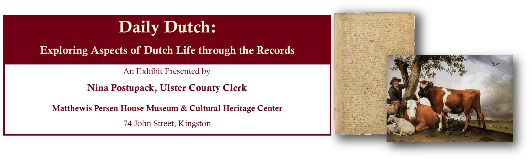 Welcome to the Ulster County Archives! | Ulster County Clerk